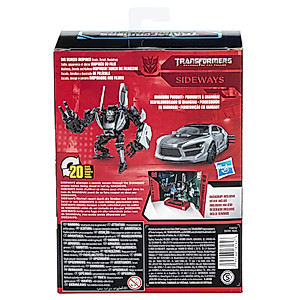 Transformers Toys Studio Series 88 Deluxe Class Revenge of The Fallen Sideways Action Figure - Ages 8 and Up, 4.5-inch