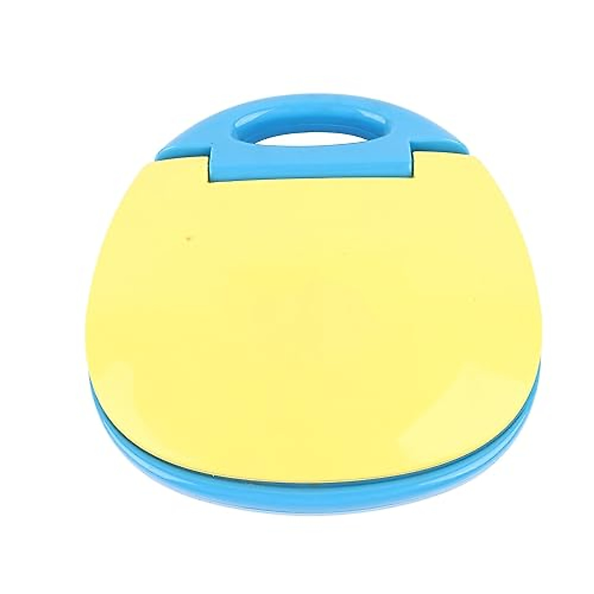 DAUZ Childrens Laptop Toy Interactive Brain Training Kids Educational Multifunctional Kids Indoor LED Screen Toy (Yellow Blue)