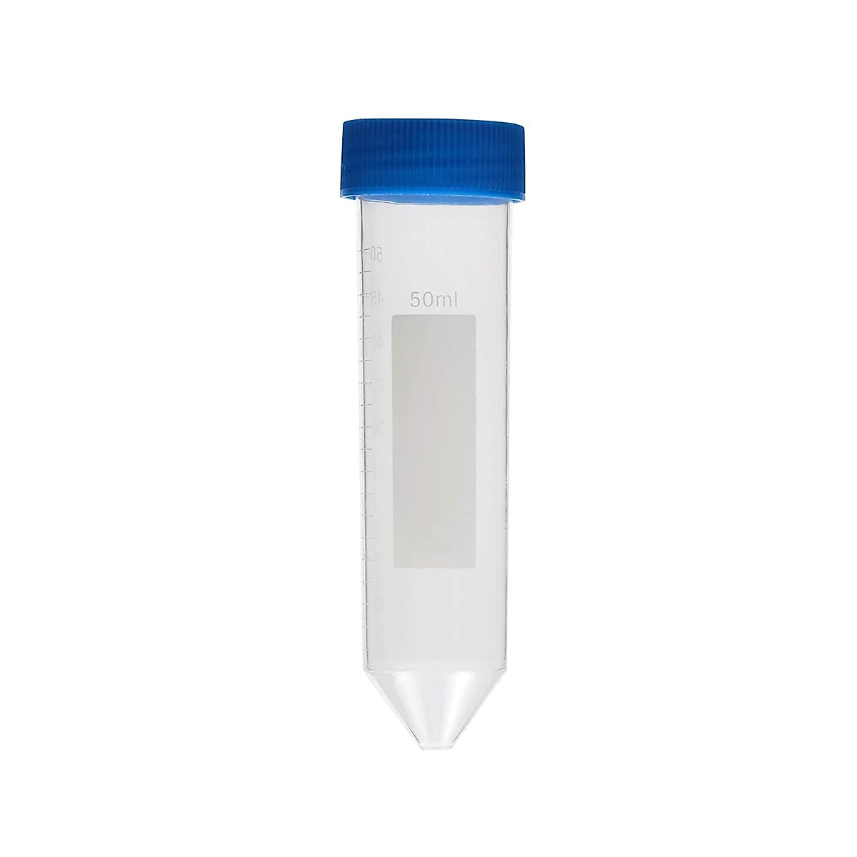 Bright Creations 25 Pack Clear Plastic Centrifuge Tubes for Chemistry Labs, 50 ml (1.6 oz)