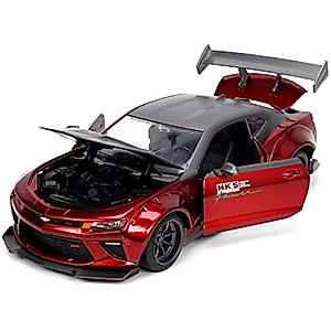 Jada Toys Big Time Muscle 1:24 2016 Chevy Camaro SS Widebody Die-cast Car, Toys for Kids and Adults
