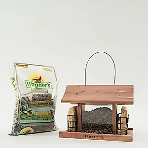 Wagner's 62028 Striped Sunflower Seed Wild Bird Food, 5-Pound Bag