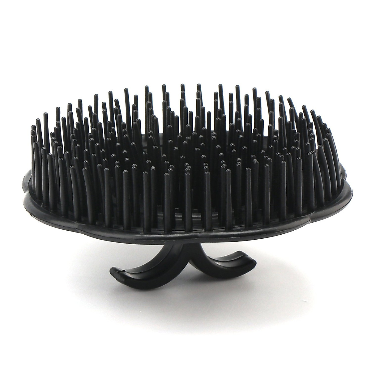 Segbeauty Mens Shampoo Brush, 4pcs Scalp Massage Brushes, Massage Hair Brush Floriated Shower Comb for Deep Cleaning Hair Men's Hand Brush Plastic Growth Beard Brush Pet Grooming Round Palm Brush