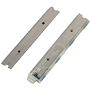 Carlisle FoodService Products 36512000 Stainless Steel Replacement Floor Scraper Blade, 4" Blade Length