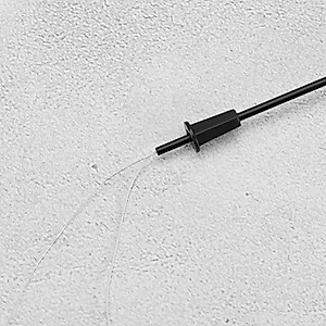 Create idea 20PCS Miniature Street Light Model OO HO Scale Railway Train Lamp Post 1:100 Scale 3V Pathway Lantern Post for Model Building Accessories 7cm Height