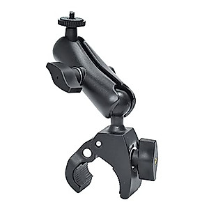 vgsion Motorcycle Mount for Insta360 One X3 / One X2 / One RS/One R/GoPro Hero, Double Ball Handlebar Mount for Action Camera