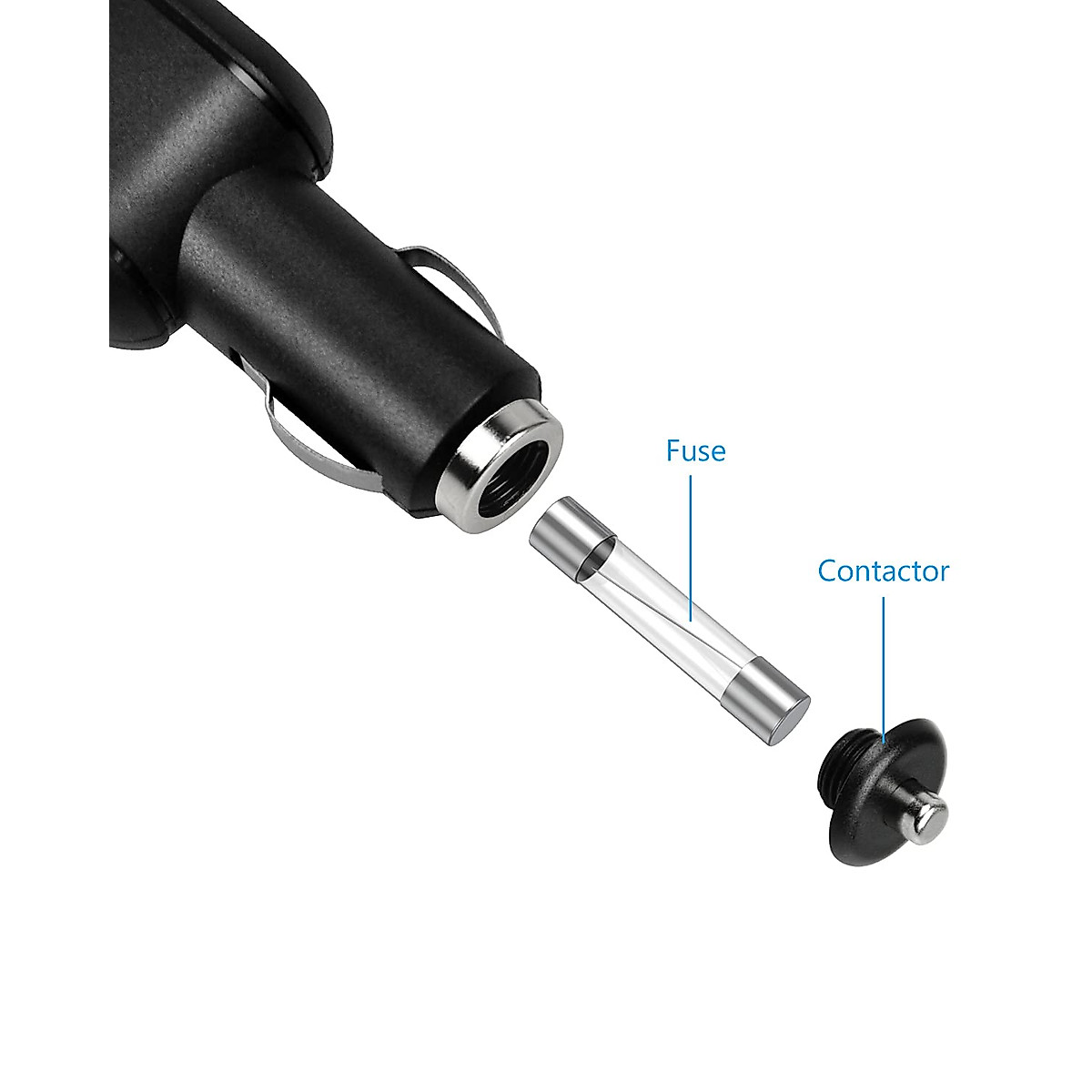 Car Charger Adapter for Portable DVD player, 6 Ft New Replacement Cigarette Lighter Power Cord Charger for Portable DVD Player