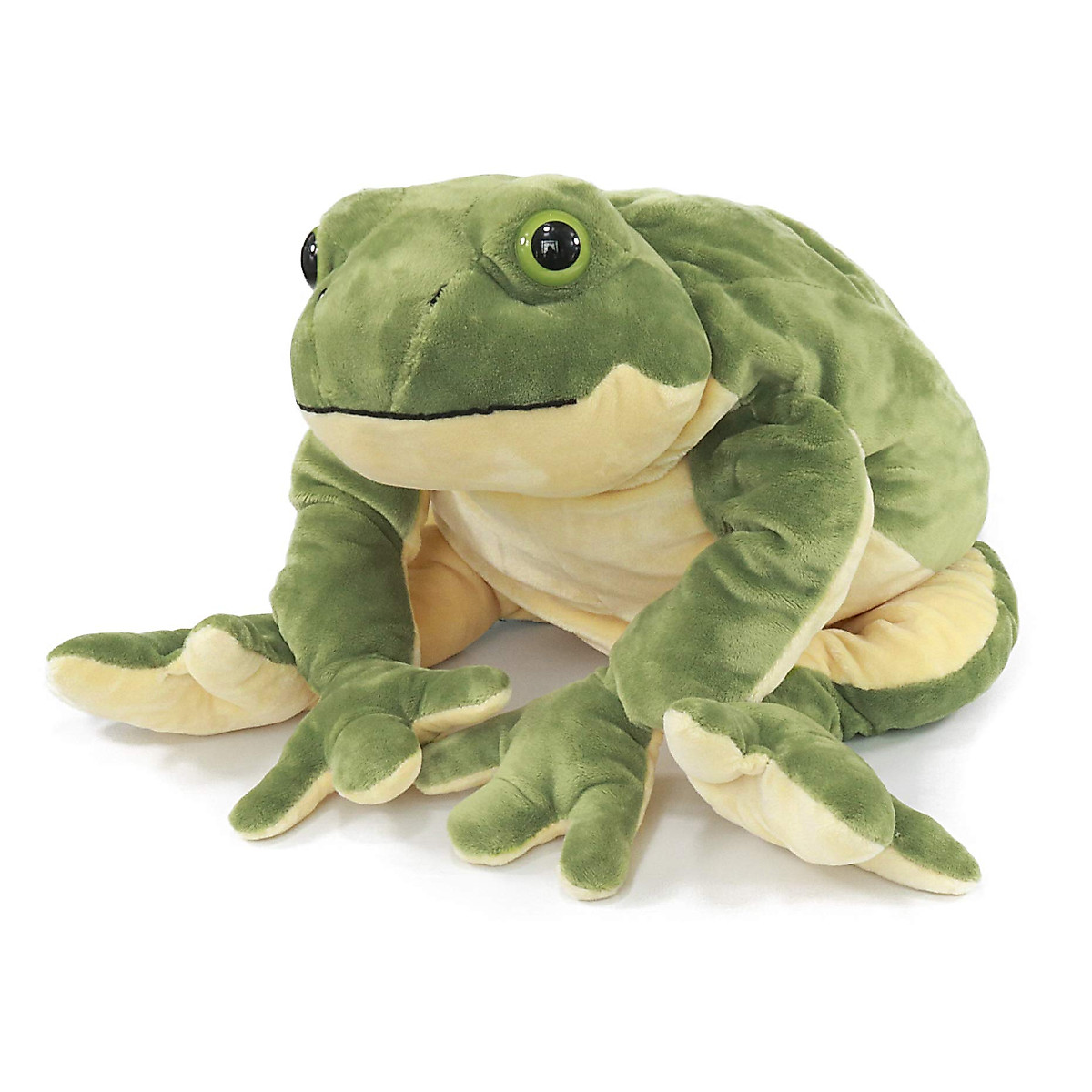 Ice King Bear Plush Giant Frog Stuffed Animal Soft Toy, 22 Inches Large, Green