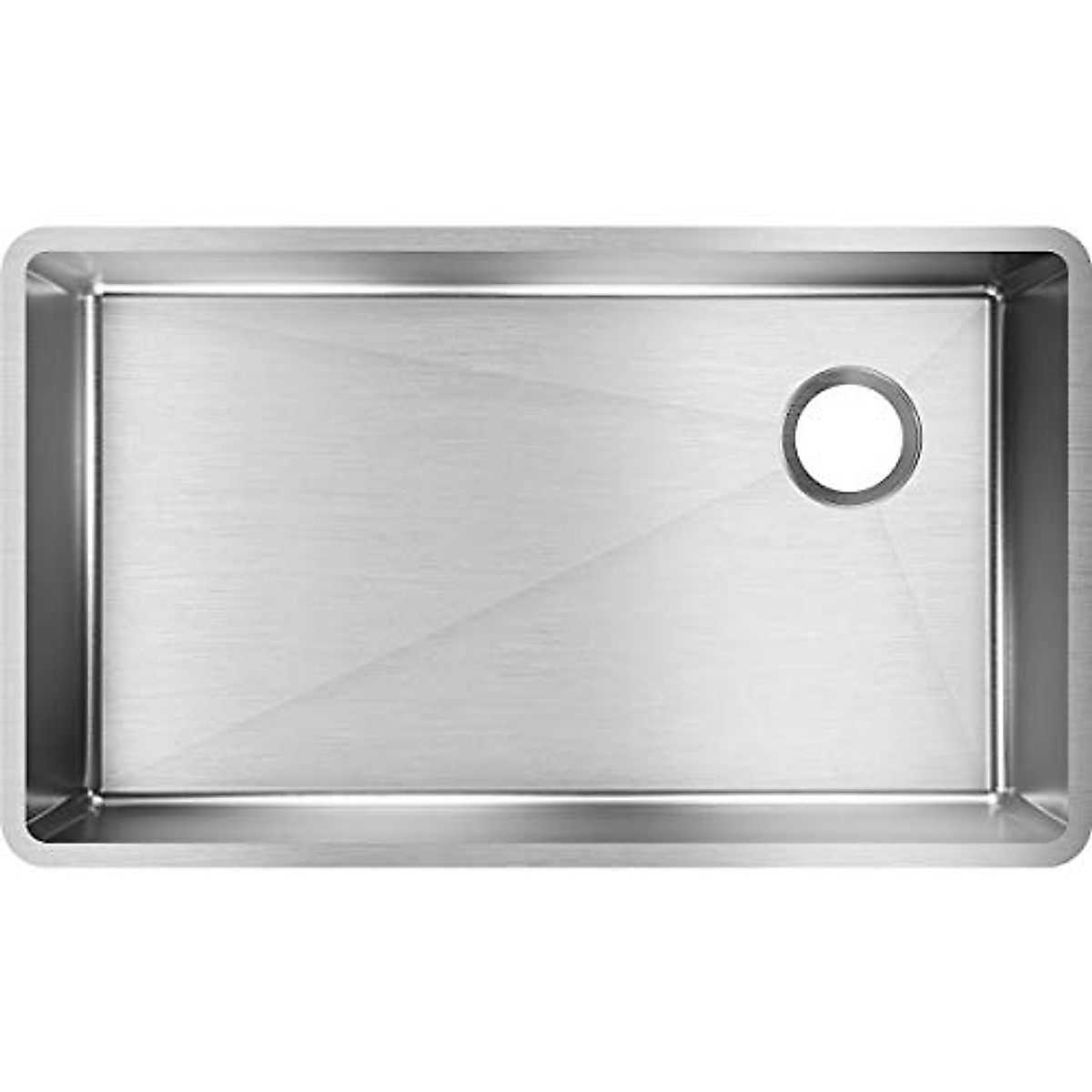 Elkay ECTRU30179RT Crosstown Single Bowl Undermount Stainless Steel Sink