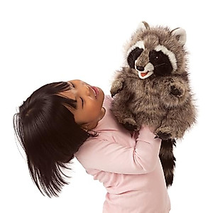 Folkmanis Raccoon Hand Puppet Plush