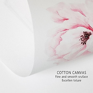 Aurora Scenery Painting on Canvas Prints,Green Aurora Borealis Starry Sky,Canvas Wall Art,for Bedroom Modern Scenery Painting Print Artwork Ready to Hang 80x120cm(31x47in) Framed