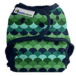 Best Bottom Loch Ness Cloth Diaper Shell-Snap | Reusable Diapers Shell Made of Durable Waterproof Materials | Eco-Friendly Washable Diapers Saves You Money from Disposable Diapers | PUL Fabric
