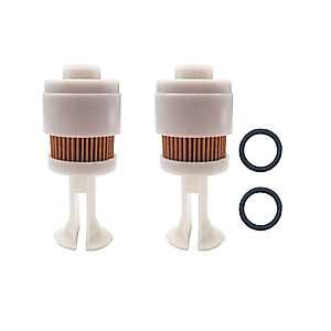 2 Pcs 65L-24563-00-00 35-888289T2 Fuel Filter Element for Yamaha Mercury Marine Suzuki Johnson