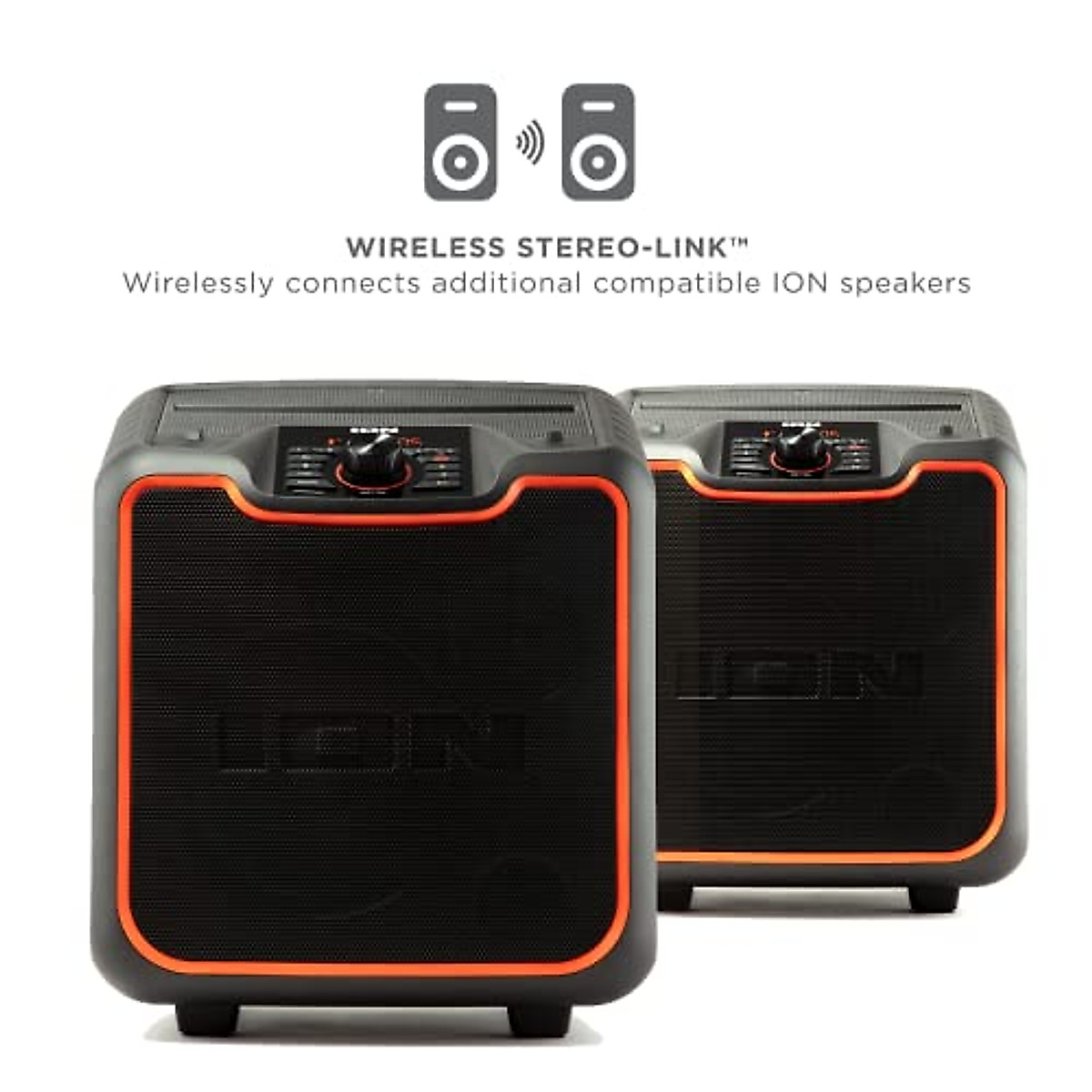 Ion Sport XL - High-Power All-Weather Rechargeable Bluetooth and NFC Enabled Speaker - MK3 (Renewed)