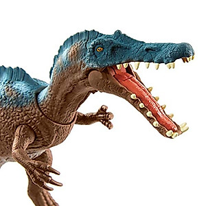 Jurassic World Toys Sound Strike Dinosaur Action Figure with Strike and Chomping Action, Realistic Sounds, Movable Joints, Authentic Color and Texture; Ages 4 and Up