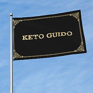 Cool Room Accessories For Teens Boys Keto Guido Flag Outside Decorations For Yard Stuff For Your Room (Color : Colour, Size : 120X180CM)