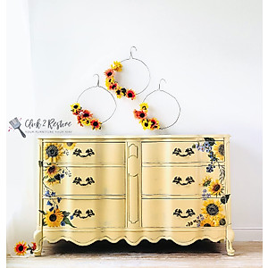 Redesign with Prima 655350644840 Transfer, Sunflower Fields