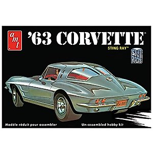 AMT 1:25 Scale 1963 Chevy Corvette Model Car (AMT861)