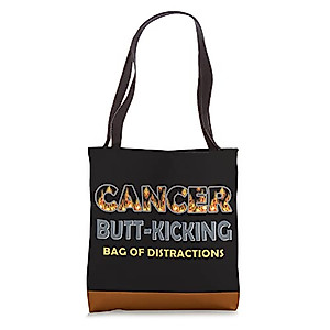 Cancer Fighting Butt-Kicking Bag of Distractions Tote Bag