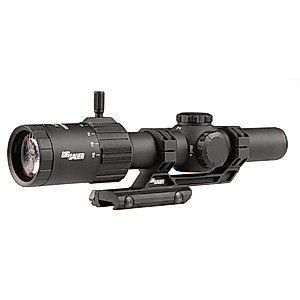 Sig Sauer Tango-MSR 1-6x24mm Riflescope; MSR-BDC6 Reticle with Alpha-MSR Cantilever Mount