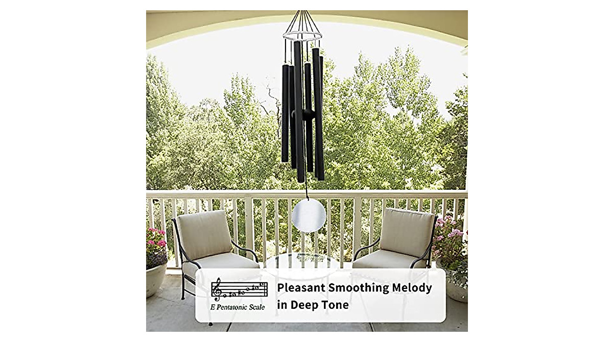ASTARIN Wind Chimes Outdoor Large Deep Tone,36Inch Large Wind Chimes ...