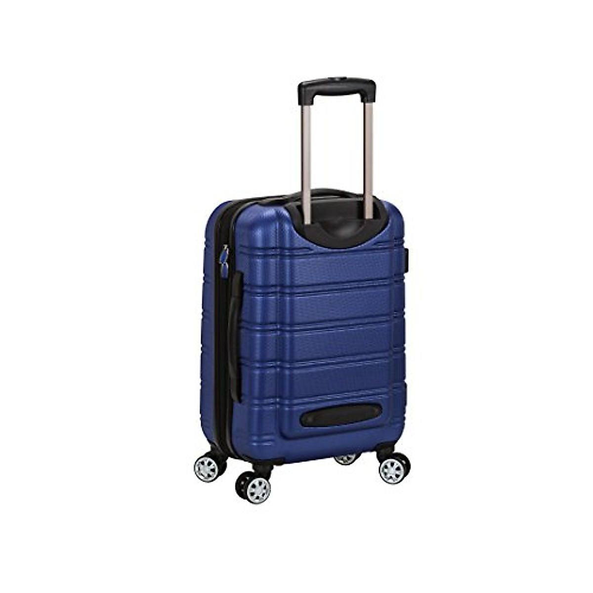 Rockland Melbourne Hardside Expandable Spinner Wheel Luggage, Blue, Carry-On 20-Inch