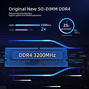 MeLE Overclock3C Mini PC Windows 11 Pro Micro PC Celeron N5095(4C/4T, up to 2.9Ghz, TDP 15W) 32GB DDR4 512GB ROM Small Desktop Computer with 2 X HDMI 4K@60Hz, USB-C, WiFi 6, BT5.2, VESA Mount