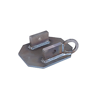 3M Capital Safety 8517412 Advanced Confined Space System, Bare Steel Uni-Anchor with Tie-Off Anchor for Advanced Portable Fall Arrest Post, Gray