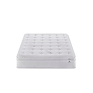 Queen Mattress - 12 Inch Cool Memory Foam & Spring Hybrid Mattress with Breathable Cover - Comfort Plush Euro Pillow Top - Rolled in a Box - Firm - Oliver & Smith