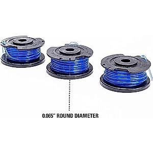 Greenworks 40V 20" Cordless Lawn Mower,(500 CFM/120 MPH) Axial Leaf Blower,13" String Trimmer with 3 replacement spools,Combo Kit w/ (1) 5Ah (1)2AH Battery, (2) 2A Chargers