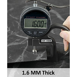 WESTICK Grey Black Marble Peel and Stick Floor Tile Vinyl Flooring Peel and Stick Bathroom Floor Tiles Waterproof Non-Slip Flooring Tile Sticker for Kitchen Bedroom RV 5 PCS 12" x 12"