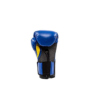 Everlast Elite Pro Style Training Gloves, Blue, 12 oz