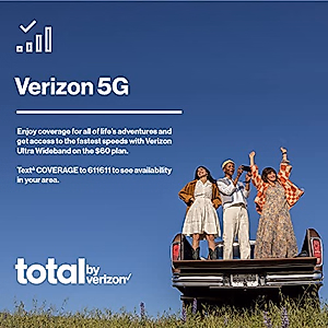 Total by Verizon TCL 30 Z, 32GB, Black - Prepaid Smartphone (Locked)