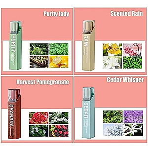 HIRAKI Flysmus Lusty Pheromone Perfume, Blisce Phero Perfume, Lusty Pheromone Perfume, Pheromones Perfumes for Women to Attract Men, Lusty Pheromone Perfume, Pheromone Roll-On Perfume (4PCS)