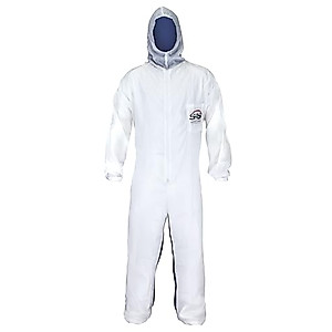 SAS Safety 6939 Moon Suit Nylon Cotton Coverall, Extra Large