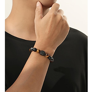 TONY & SANDY Dad Gifts, Dad Gifts for Birthday Christmas, Best Ever Dad to My Dad Bracelet Men Presents Stocking Stuffers Daddy Who Wants Nothing from Wife Son