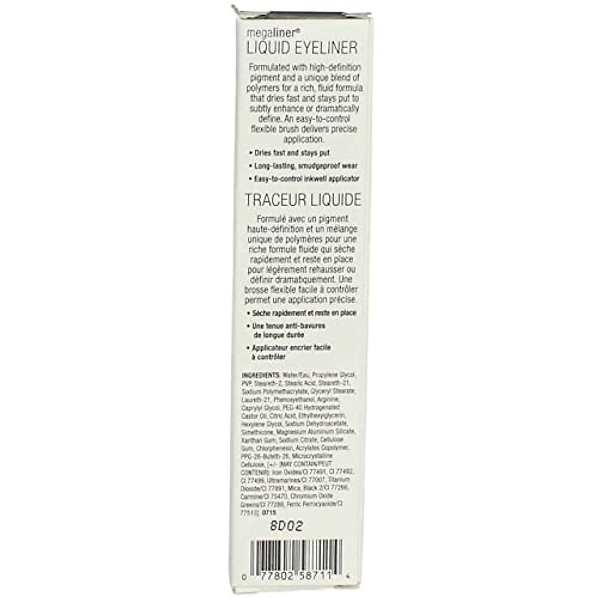 Wnw Eyeliner Mega Liq-Blk Size .118z Wnw Eyeliner Mega Liq-Black