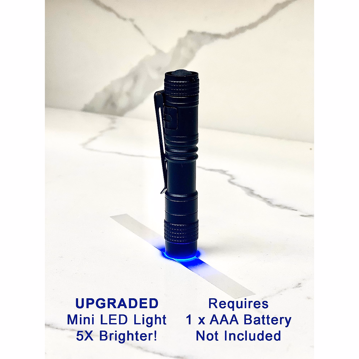 Clear - Upgraded Quartz Countertop Repair Kit - Granite Repair Kit - Chip Repair Kit for Quartz, Granite, Marble, Corian, Porcelain, Acrylic, Edge Chips and More - HIMG Surface Repair