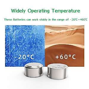 Cotchear 20 pcs AG4 Alkaline Batteries 1.5V GA4 LR626 SR66 377A Coin Button Cell Watch Battery