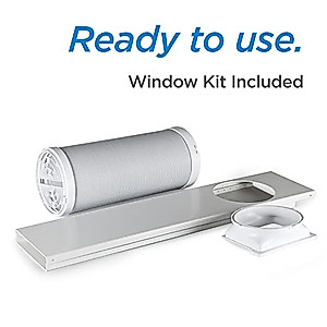 BLACK+DECKER Air Conditioner, 14,000 BTU Air Conditioner Portable for Room and Heater up to 700 Sq. Ft, 4-in-1 AC Unit, Dehumidifier, Heater, & Fan, Portable AC with Installation Kit & Remote Control