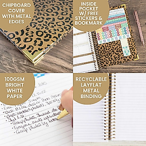 HARDCOVER bloom daily planners 2024 (8.5" x 11") Calendar Year Day Planner (January 2024 - December 2024) - Passion/Goal Organizer - Monthly & Weekly Inspirational Agenda Book - Dreams In Bloom