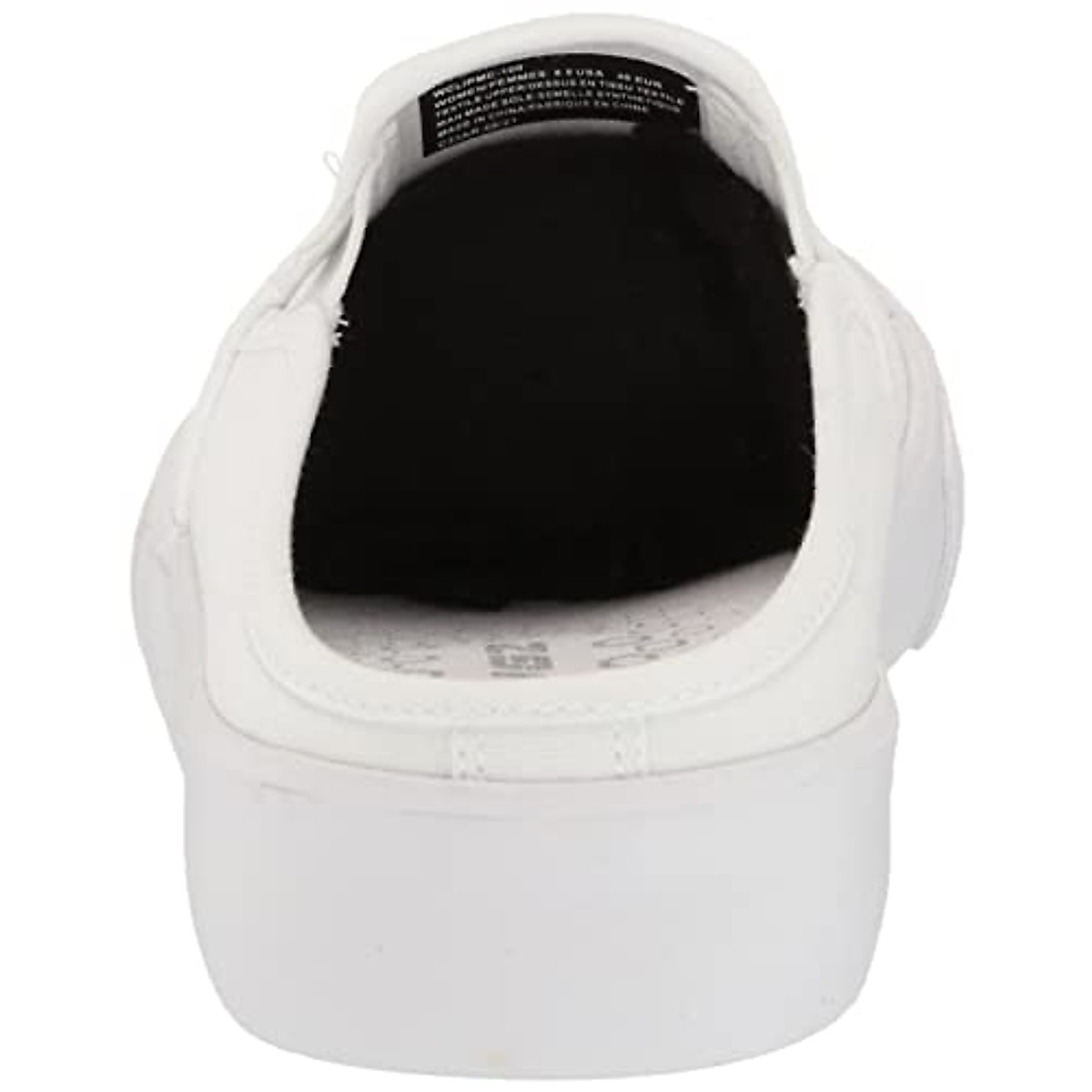 Lugz Women's Clipper Mule Classic Slip-on Fashion Sneaker, White, 9