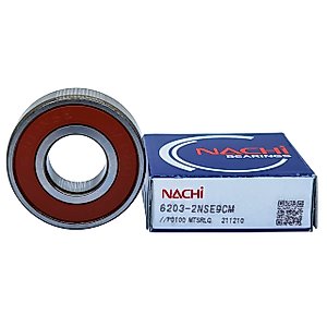 2PACK 6203-2NSE 6203-2RS Nachi Bearing 17x40x12 Sealed Japan Ball Bearings