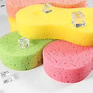 VORCOOL 5 Pcs Car Wash Sponges Bone Design for Polishing Porous Car Wash Sponges
