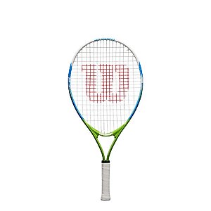 WILSON US Open Junior/Youth Recreational Tennis Rackets, Alloy steel, Blue/Green/White