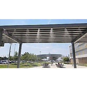 Hydrobreeze Outdoor Mistcooling System- 100 ft 3/8 Beige Tubing - 25 Misting Nozzles
