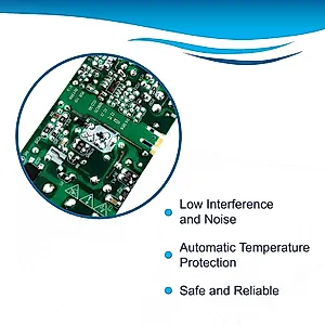 HQRP Charger/AC to AC Adapter Compatible with Black & Decker 90500898 5102400-03/5102293-10/510229310; 90500898-01 418337-07 5100684-03 Replacement