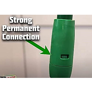 Libman Large Precision Angle Broom – Good for Indoor and Outdoor Use. Permanent 2-Piece Handle, Clicks Together for Sturdy Hold. Reduces Shipping Waste with Smaller Box.