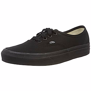 VANS VQ0DBKA Men's Authentic Pro Skate Shoes, Black/Black, 9 D(M) US