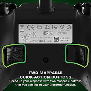 Turtle Beach REACT-R Wired Game Controller – Officially Licensed for Xbox Series X & S, Xbox One, and Windows 10|11 PC’s – Pixel