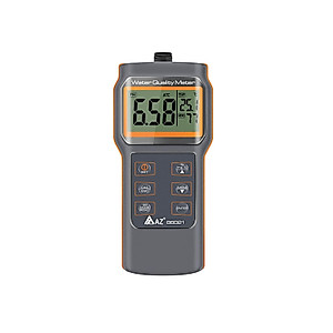 AZ-86021 Dissolved Oxygen Tester Water Quality Meter D.O Meter Temperature Meter | Can Measure pH Conductivity TDS Salinity by Using Different Probes | Multiple Parameters Water Tester AZ86021